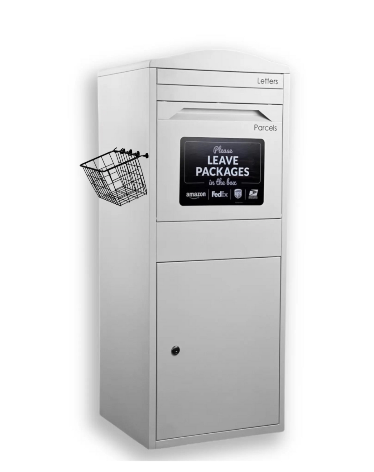 Luxury Parcel Box - White - PorchManager