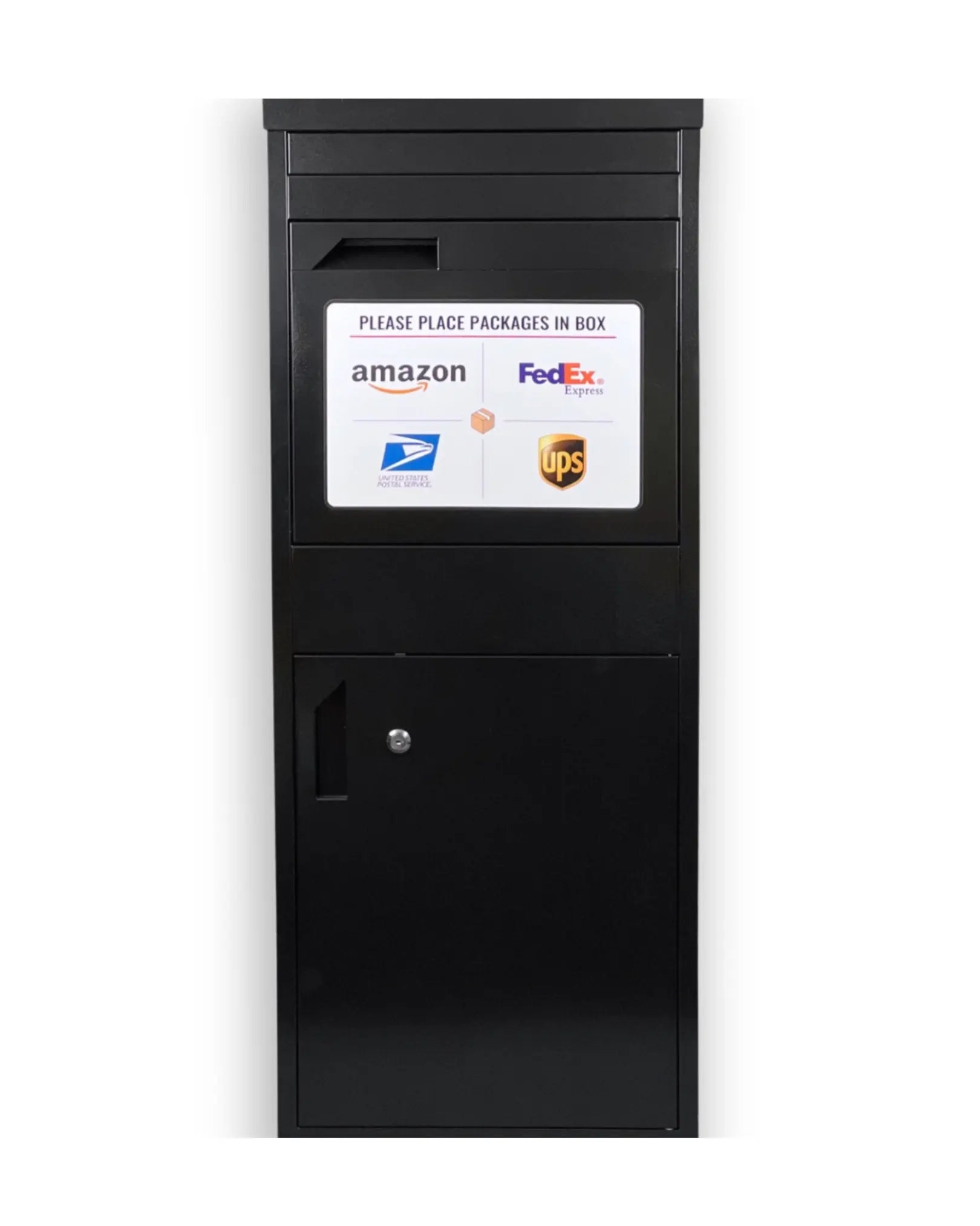 Black Large Parcel Box – PorchManager