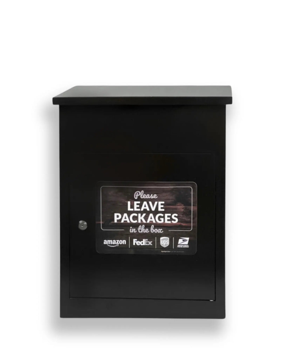 Black Small Parcel Box – PorchManager