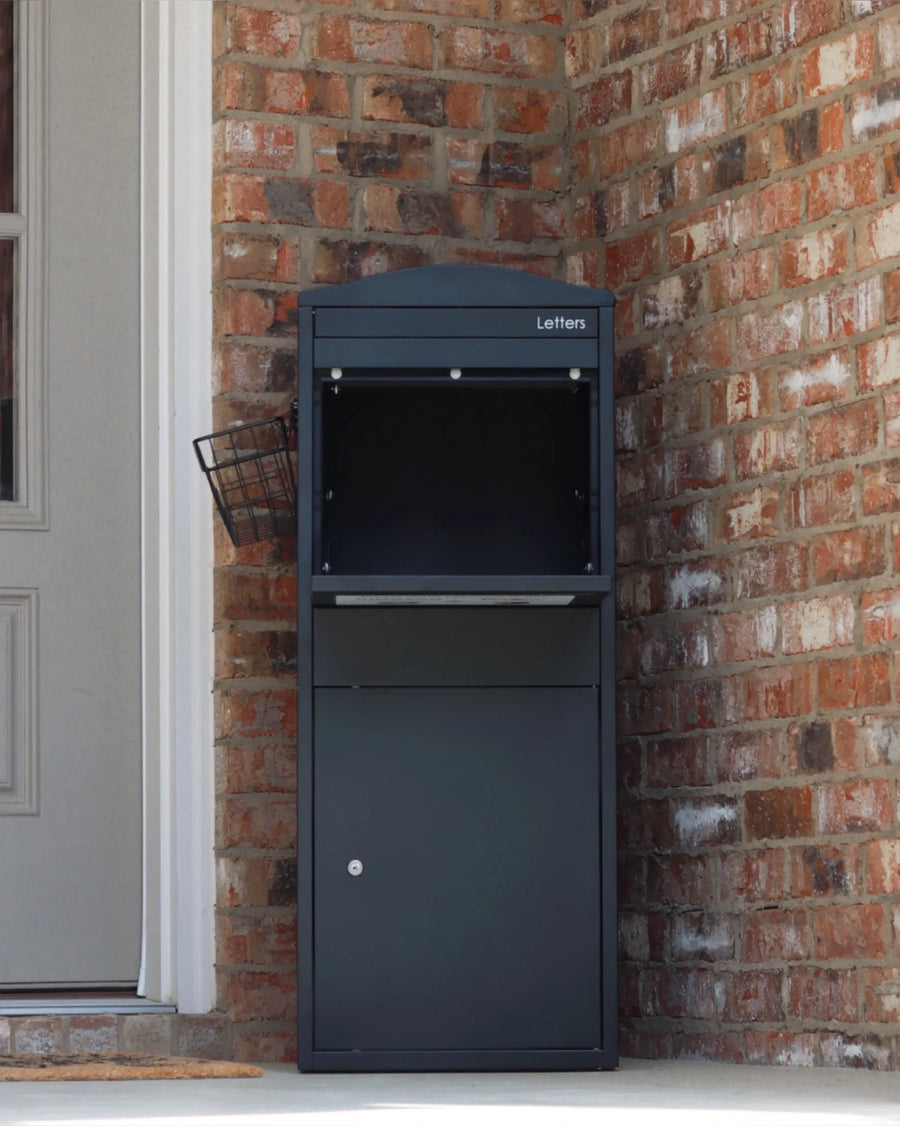 Luxury Parcel Box - Black - PorchManager