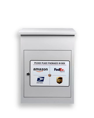 Small Parcel Box - White – PorchManager